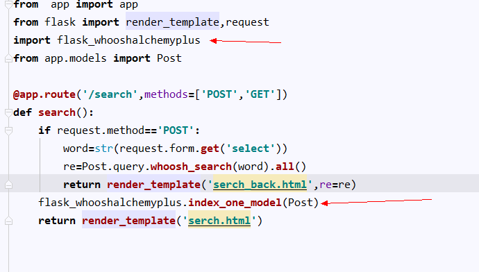 flask入门和进阶十（实现全文搜索）已解决_flask查询文章:允许用户按标题、内容、作者等条件搜索文章。-CSDN博客