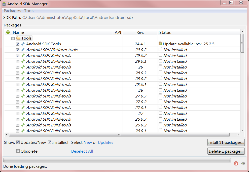安卓开发环境之SDK安装与下载_sdk-tools-windows-3859397.zip-CSDN博客