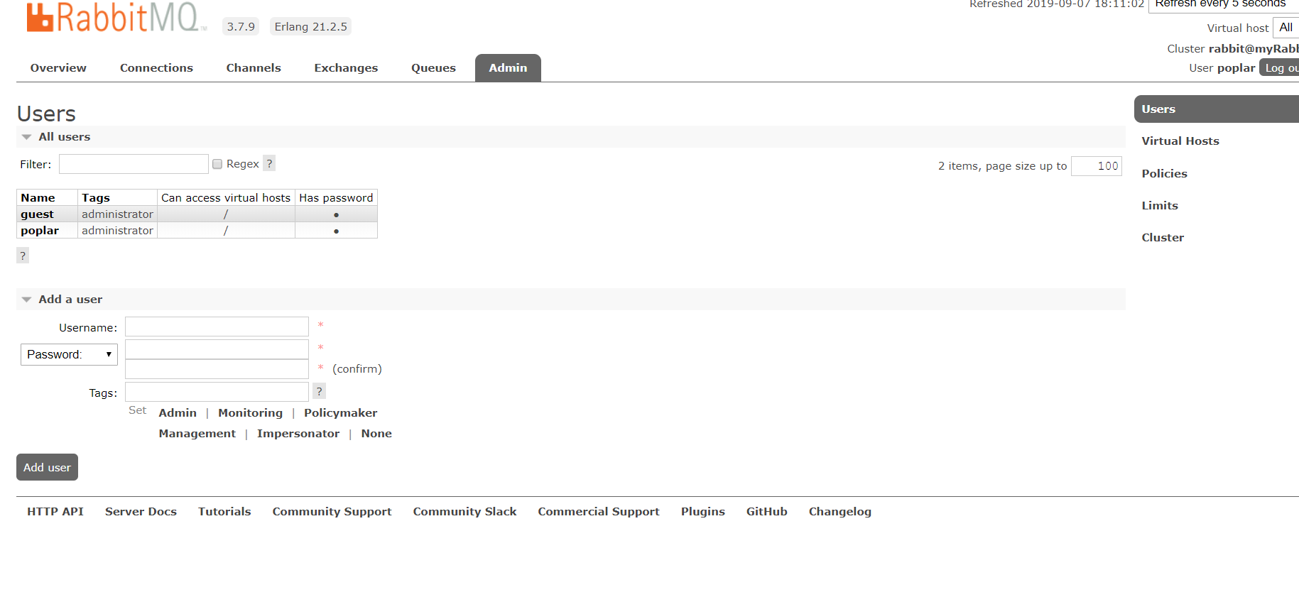 spring cloud rabbitmq An unexpected connection driver error occured错误解决_飘…的博客-CSDN博客
