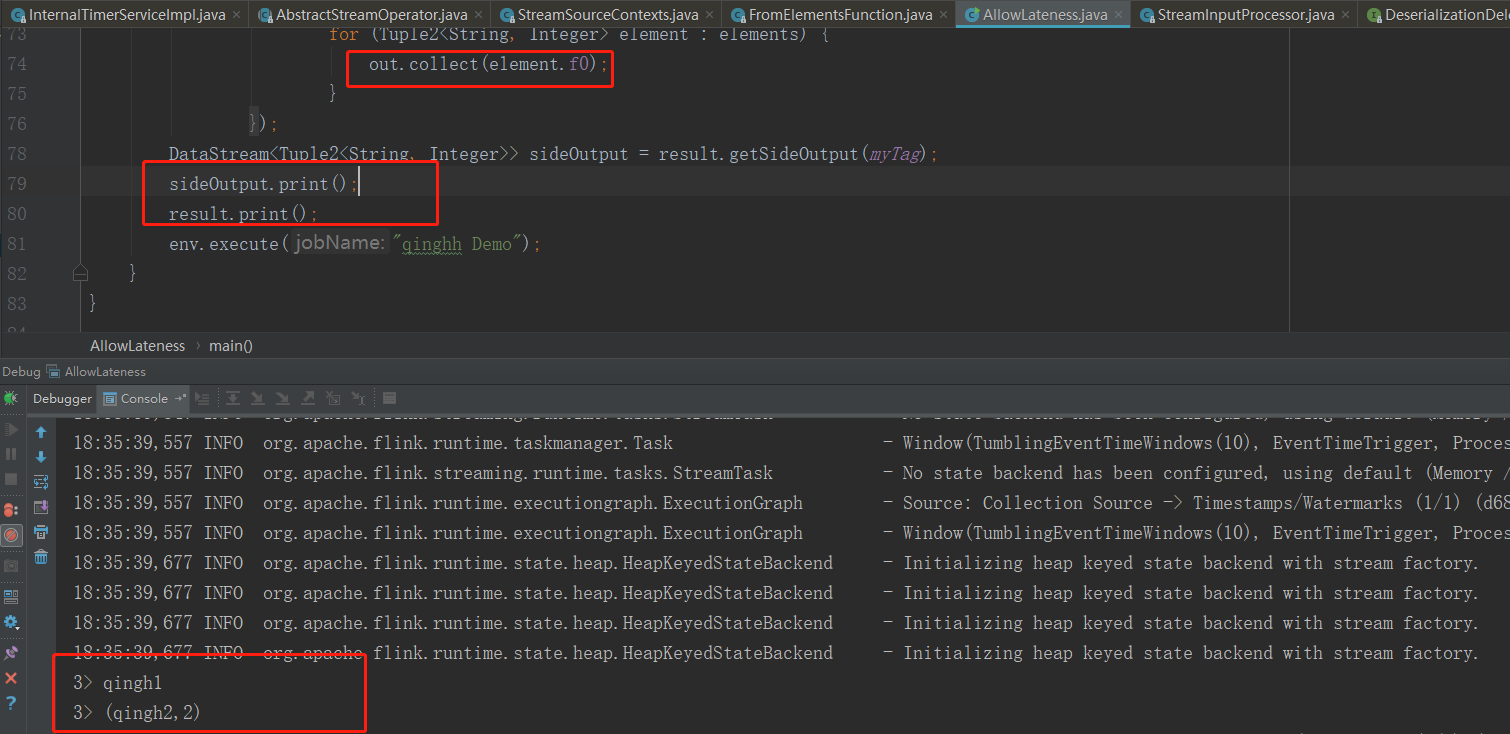 Flink笔记-延迟数据处理_flink outputtag-CSDN博客