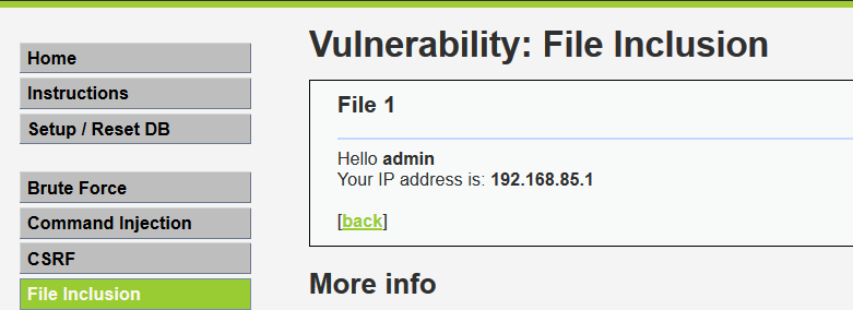 DVWA之包含漏洞（file Inclusion）——文件包含漏洞产生的原因、文件包含漏洞的利用方式、DVWA之包含漏洞（file ...