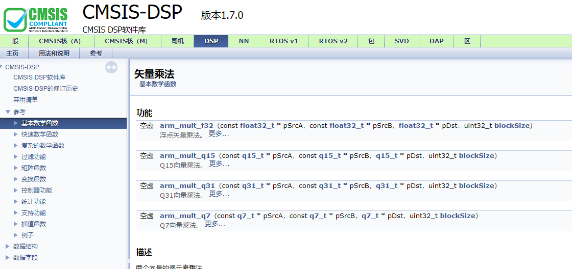 ARM Cortex™ 系列内核的MCU开发必备CMSIS资源集（DSP、神经网络等）_arm.cmsis.5.6.0-CSDN博客
