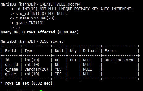 MariaDB基础知识和基础命令的使用_mariadb [(none)]>-CSDN博客