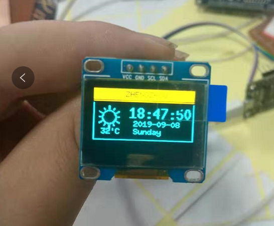 esp8266学习笔记：OLED天气气象站+网络授时_esp8266 授时-CSDN博客