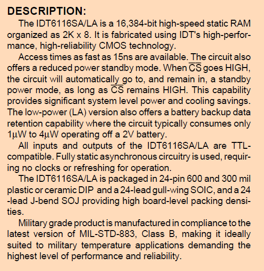 静态RAM(2K * 8位)6116介绍(抄自原理图)_ram(6116)-CSDN博客