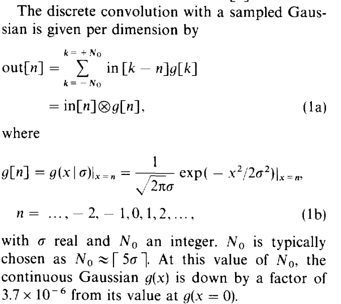 图像处理之高斯滤波的几种实现方式_递归高斯滤波-CSDN博客