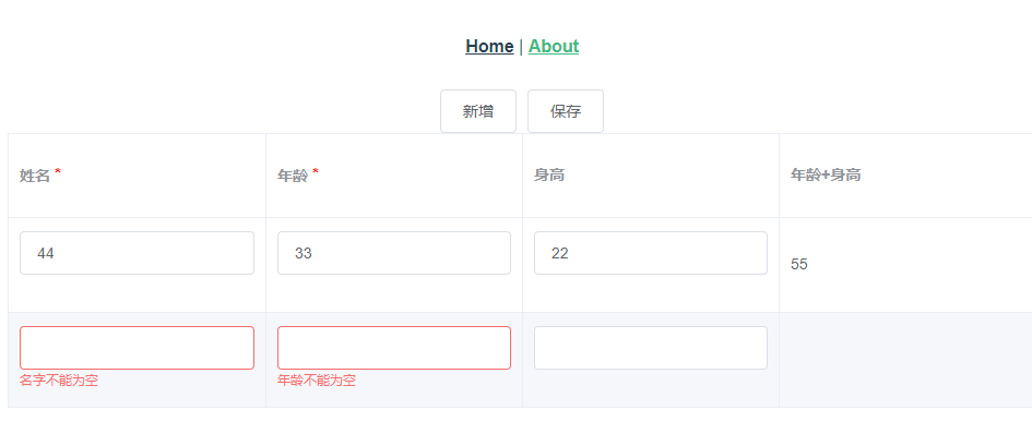 el-table+el-form 实现表格里面放入表单，并表单验证必填_elementui table 嵌套 form 里面每一项是必填-CSDN博客