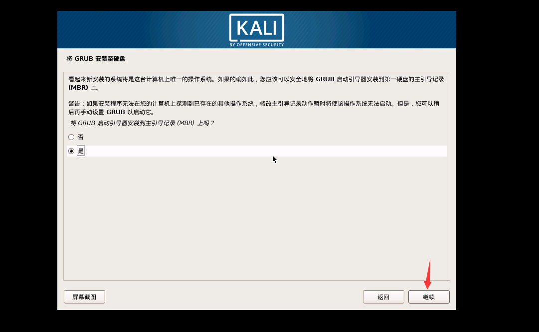详细安装 kali 教程 和 基本命令使用_kali域名怎么填-CSDN博客