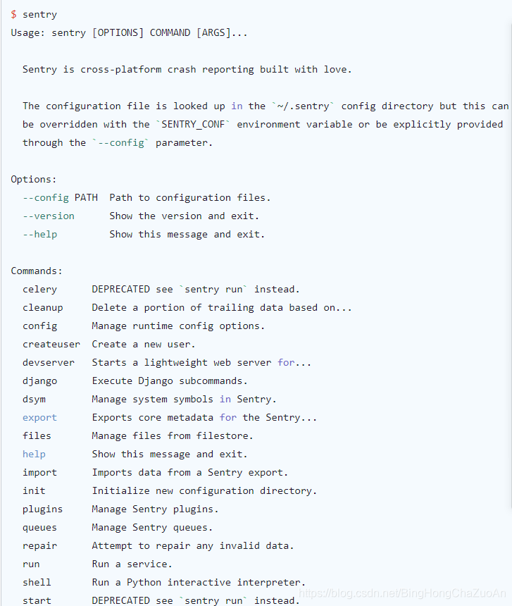 Sentry 的搭建与使用(手动配置客户端,并非官网推荐)sentry官网 Csdn博客