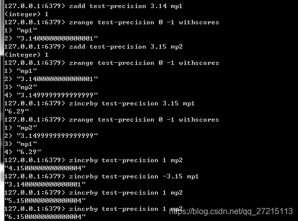 Redis Zset Score精度问题score数据类型 Csdn博客