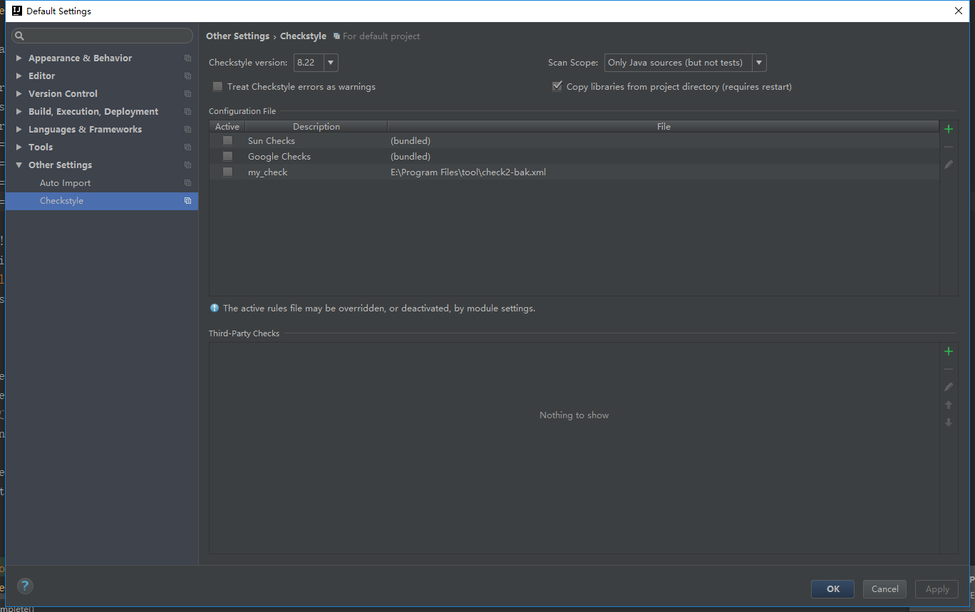 CheckStyle 自定义编码规范_com.puppycrawl.tools.checkstyle.api.checkstyleexce-CSDN博客