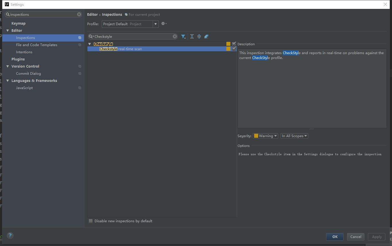 CheckStyle 自定义编码规范_com.puppycrawl.tools.checkstyle.api.checkstyleexce-CSDN博客