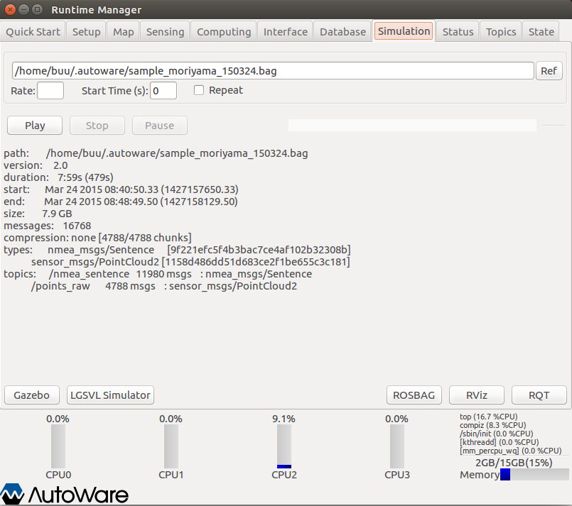 Autoware 的安装与官方Demo的运行_autoware.ai官方demo-CSDN博客