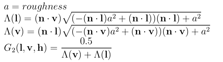 【基于物理的渲染（PBR）白皮书】（五）几何函数相关总结_ggx法线分布-CSDN博客