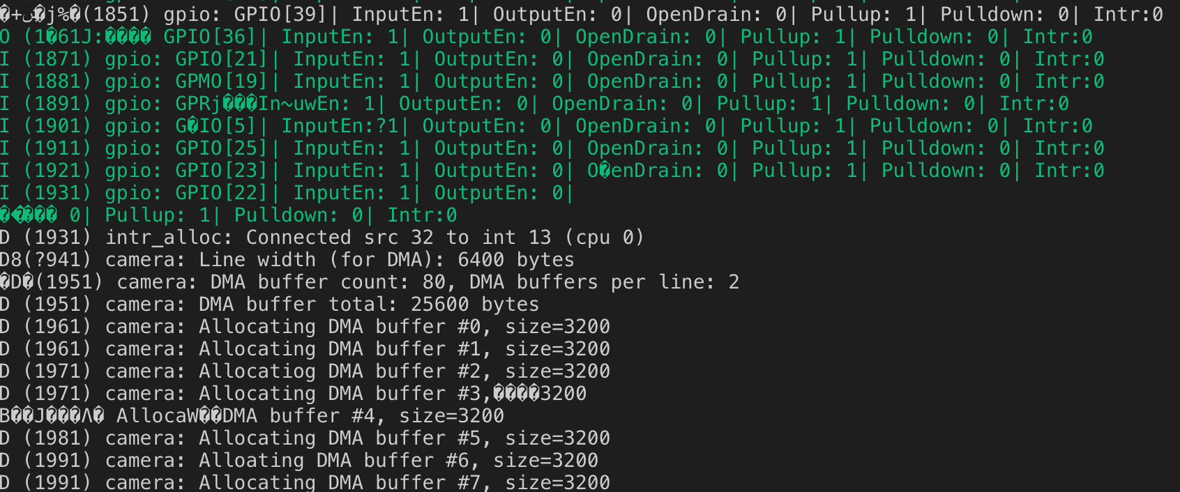 ESP32调试LOG部分乱码_platformio esp32 调试乱码-CSDN博客
