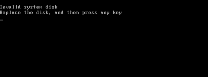 安装MS-DOS出现invalid system disk，解决方法_wmware ms dos invalid disk-CSDN博客