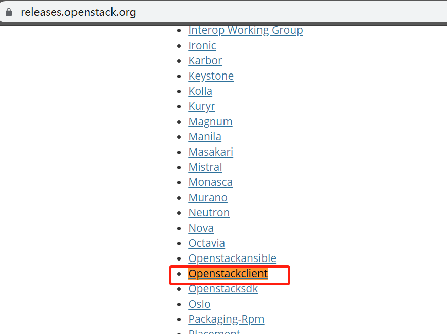 openstack查看版本_在opensteck官网找发行版本页面-CSDN博客