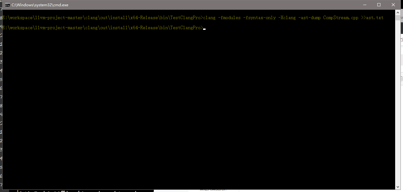 LLVM 的编译框架基本流程探索（Clang AST语法树）_c#中调用llvm生成ast-CSDN博客