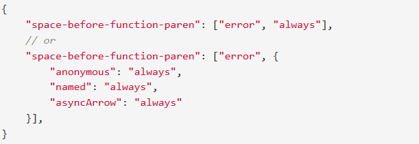 vue使用ESLint规则时， Missing space before function parentheses等格式问题-CSDN博客