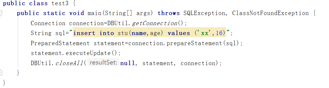 DBUtil工具类的创建和使用_dbutil工具类编写-CSDN博客