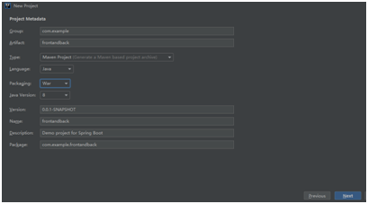 springboot + mybatis + nodejs + vue + nginx 搭建前后端分离项目_使用nginx和nodejs部署vue前后端分离项目-CSDN博客