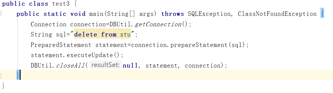 DBUtil工具类的创建和使用_dbutil工具类编写-CSDN博客