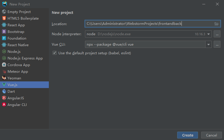 springboot + mybatis + nodejs + vue + nginx 搭建第一个前后端分离的项目_科拉松的博客-CSDN博客