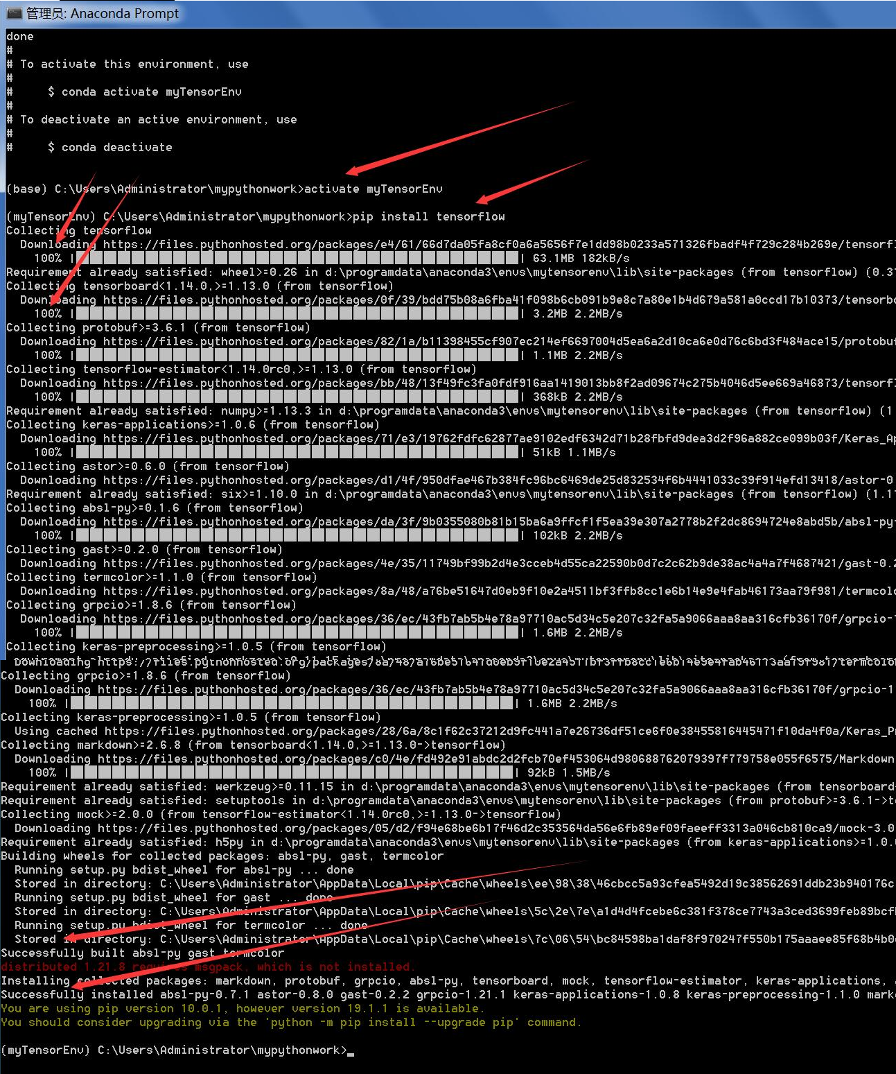 如何在Anaconda虚拟环境安装Tensorflow与Keras_在conda虚拟环境中配置python 2.7.15,keras 1.2.2,并使用tensorfl-CSDN博客