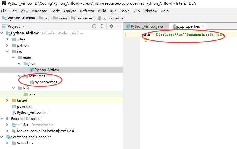Idea中向properties配置文件中写入静态路径，并java代码实现文件的读取和运行idea Java设置静态路径 Csdn博客
