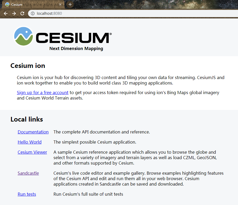 使用Node.js运行Cesium项目_「已注销」的博客-CSDN博客