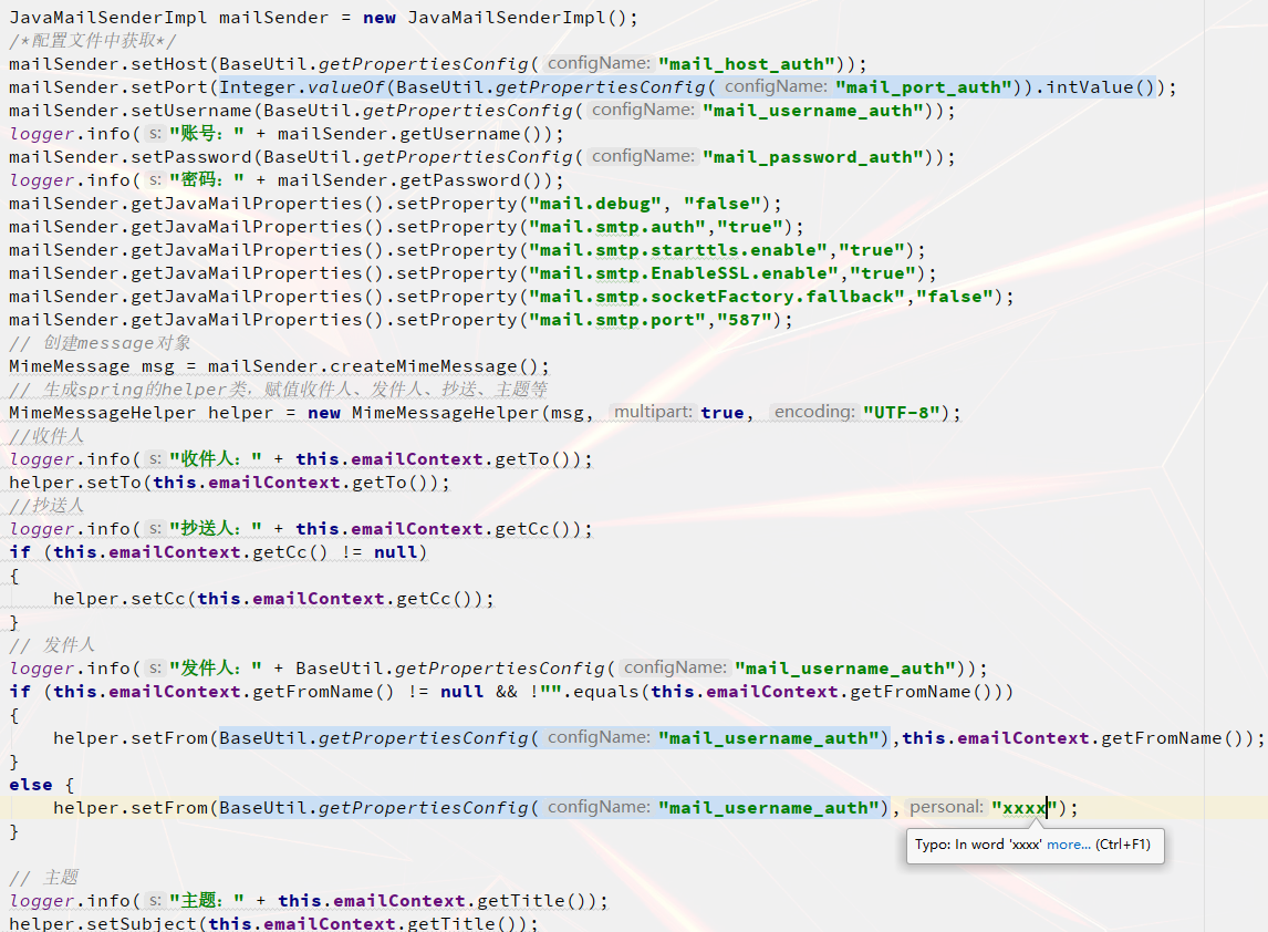 記 】发送邮件功能和MimeMessageHelper 对象下的To Cc Bcc(发送，抄送，密送)_mimemessagehelper bcc-CSDN博客