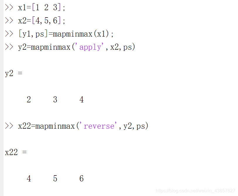 Matlab之数据归一化函数——mapminmaxmatlab Mapminmax函数 Csdn博客