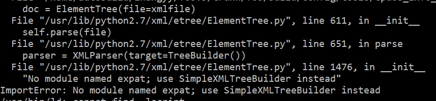 “No module named expat”报错解决方案-CSDN博客