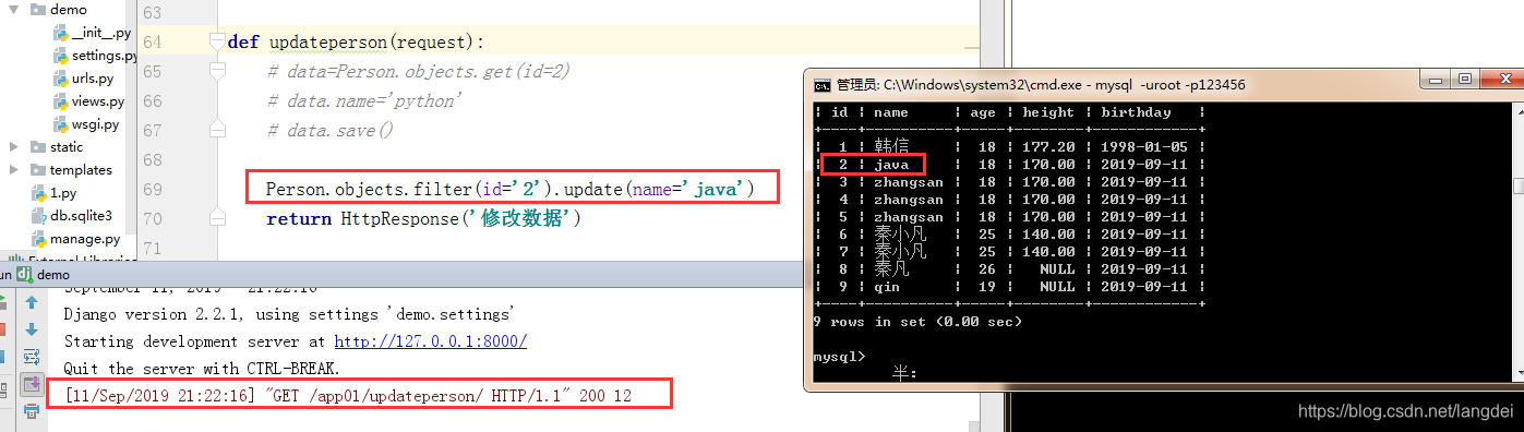 Django中 Orm操作(orm类模型的字段属性和字段类型,元数据)orm单表操作(增删改查,双下划线查询)一对多(增删改查)djongo Mongodb Orm 字段类型 Csdn博客