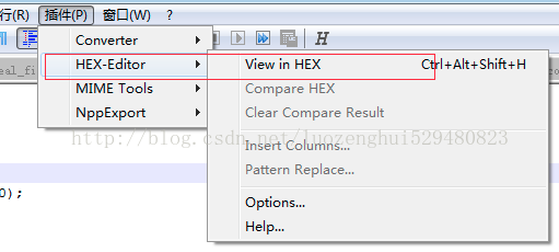 Notepad++的HEX-Editor插件-CSDN博客