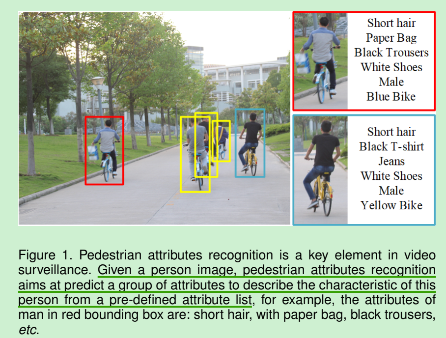 论文笔记Pedestrian Attribute Recognition（PAR）: A Survey_pedestrian ...
