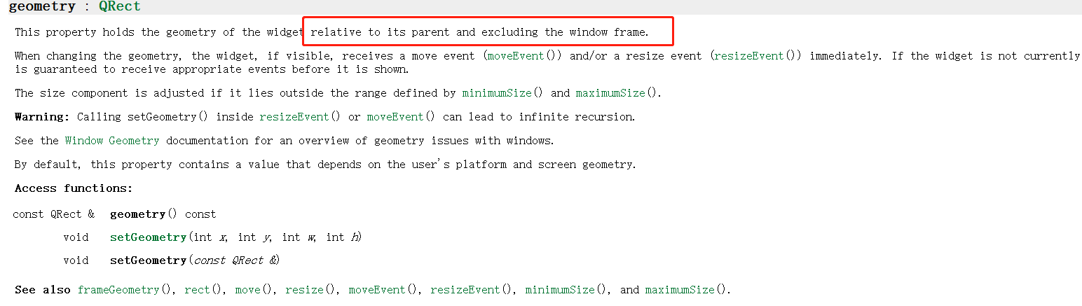 Qt::FramelessWindowHint导致对话框无法居中及Qt::QWidget的geometry()函数的测试-CSDN博客