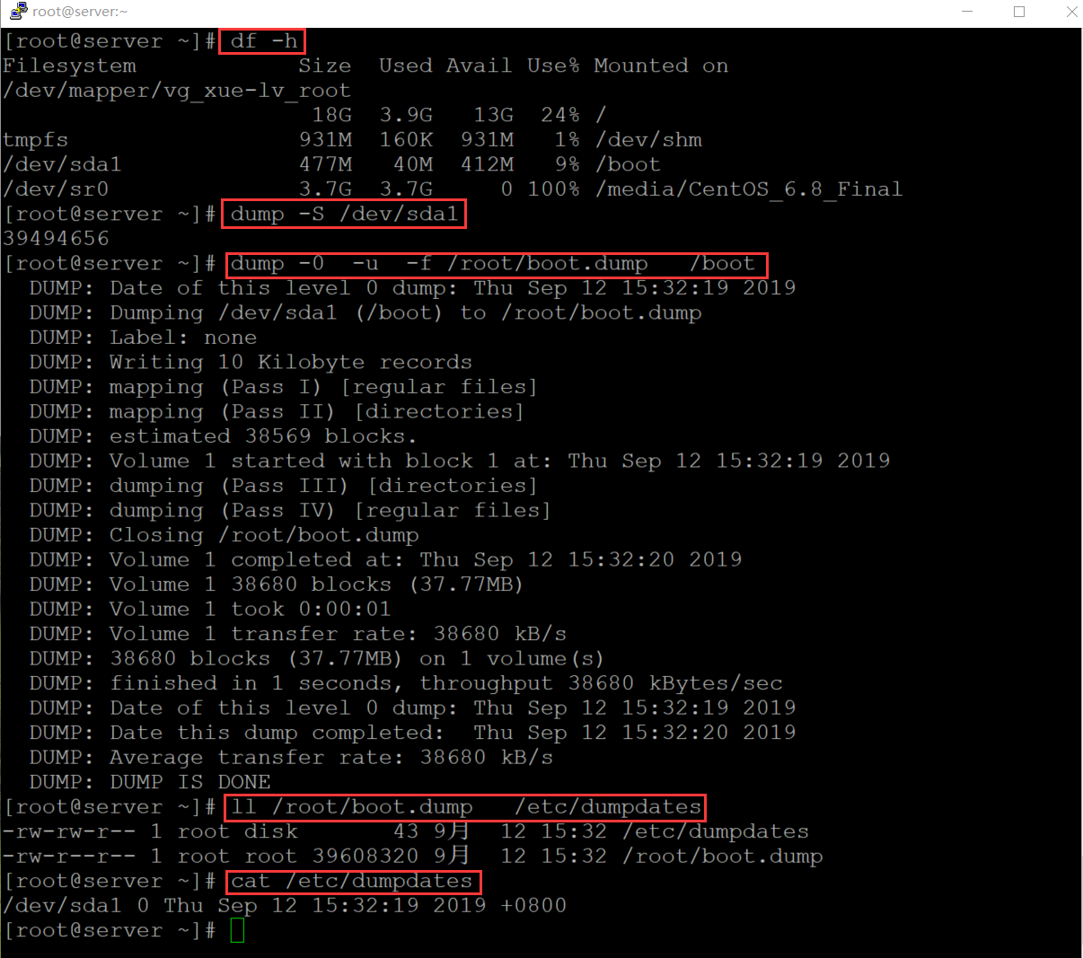 Linux备份还原数据（ dump、restore）_linux dump restore-CSDN博客