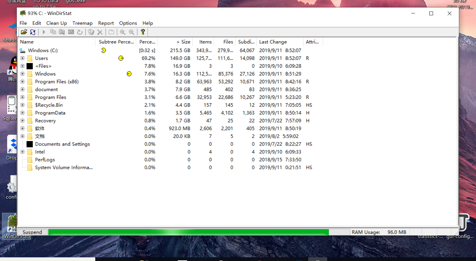 WinDirStat下载使用指南，处理电脑空间神器-CSDN博客