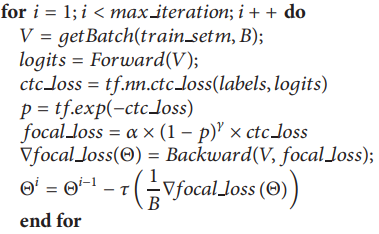 CTC Loss和Focal CTC Loss_focal ctc loss for chinese optical character recog-CSDN博客