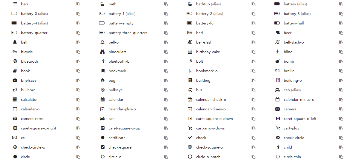 Font Awesome字体图标_ -CSDN博客