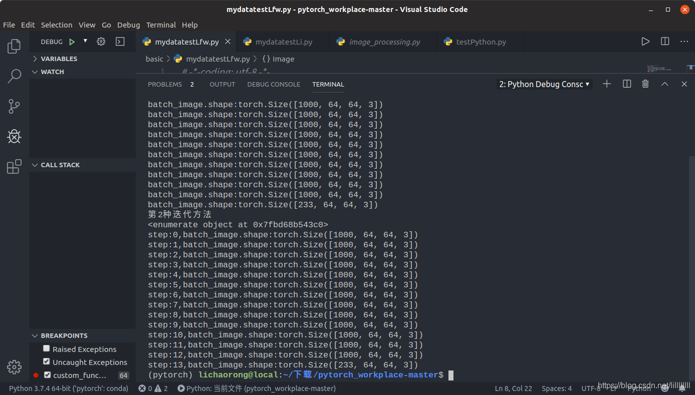 Pytorch自定义dataset和使用dataloader装载数据lfw的dataset怎么写 Csdn博客