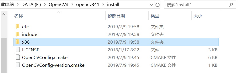 VS2017+OpenCV4.1.0(VC15)、VS2015+OpenCV3.4.1(VC14) 配置_opencv3.4.15 vs2015-CSDN博客