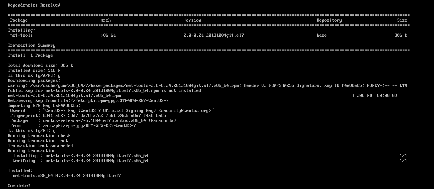 Centos7 安装 net - tools_centos7安装net-tools提示unit not found-CSDN博客