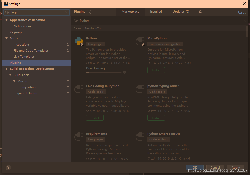 Intellij Idea 配置python编译环境idea插件指定python编译器 Csdn博客