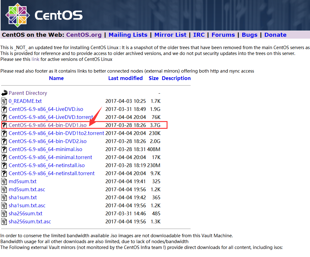 Linux CentOS镜像iso安装包，任意版本官网下载详细步骤图解_centos min.iso-CSDN博客
