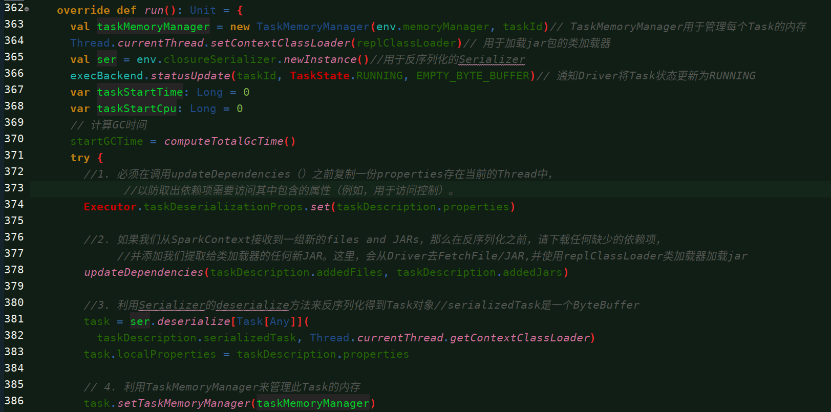 Spark 任务调度之Executor执行task并返回结果_comm="taskexecutor" scontext=u:r:distributeddata:s-CSDN博客