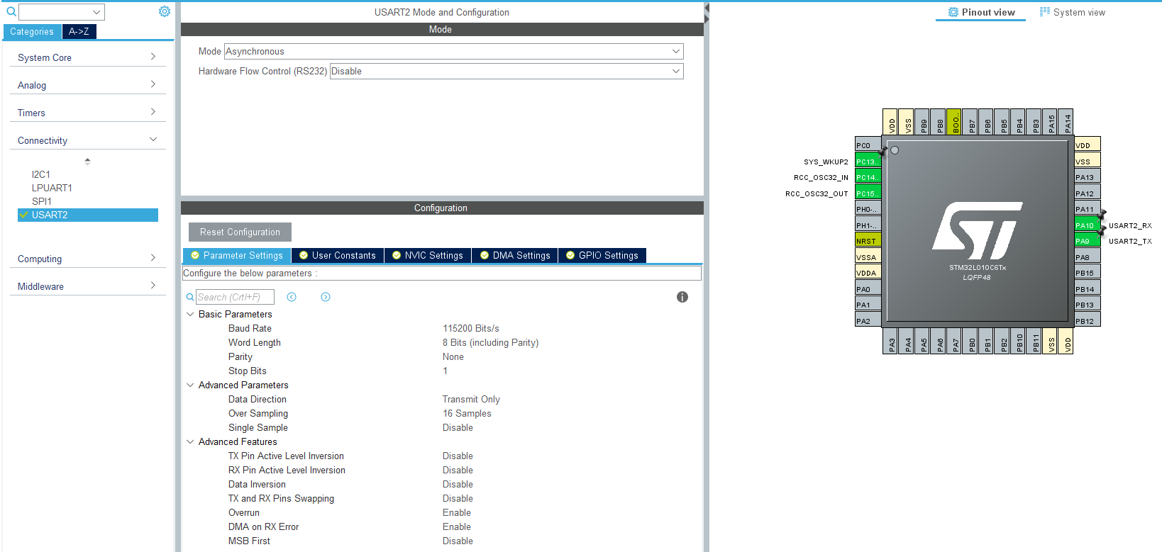 STM32L010C6Tx的睡眠 按键唤醒和RTC Alarm闹钟唤醒_stm32l010时钟树-CSDN博客