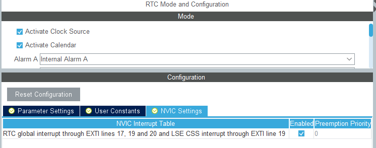 STM32L010C6Tx的睡眠 按键唤醒和RTC Alarm闹钟唤醒 – 源码巴士