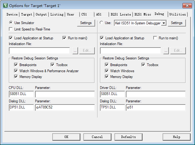 KEIL5 unknown signal AT89C52_error: target dll has been cancelled. debugger abo-CSDN博客